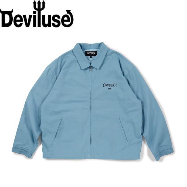 ジャケット Deviluse デビルユース Work Jacket Mid Blue FW24076 ワークジャケット アウター メンズ レディース : fw24073-fe24076mb ...