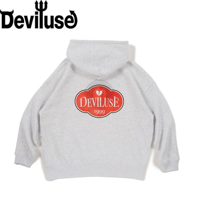 パーカー Deviluse デビルユース Rising Pullover Hooded Ash FW24093 プルオーバーフード スウェット メンズ レディース : STORMY Yahoo ...
