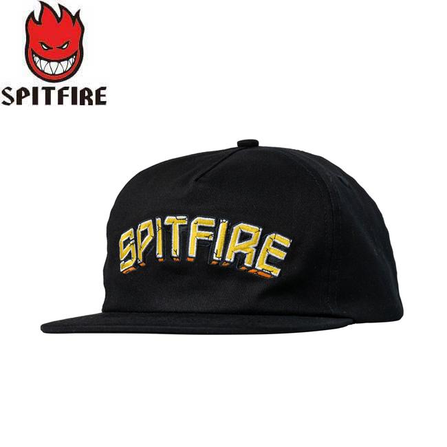 SPITFIRE WHEELS キャップ スピットファイア Heatwave Snapback Cap Black スナップバック 帽子 ...