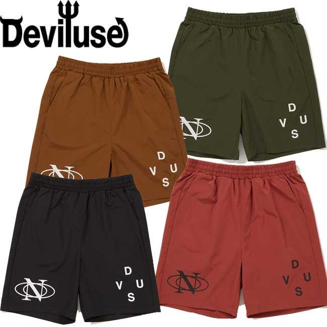 パンツ Deviluse デビルユース DVUS Nylon Shorts Black Olive Khaki Cinamon ショーツ ハーフパンツ ボトムス メンズ レディース ...