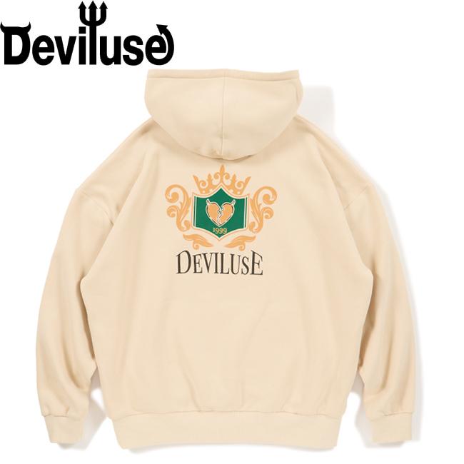 パーカー Deviluse デビルユース Emblem Pullover Hooded Sand プルオーバーフード スウェット メンズ レディース : STORMY Yahoo!店 - 通販 ...