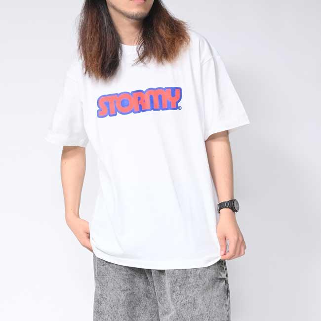 STORMY（ストーミー） STORMY tシャツ OG LOGO SS T-SHIRTS WHITE/NAVY/RED 半袖Tシャツ ...