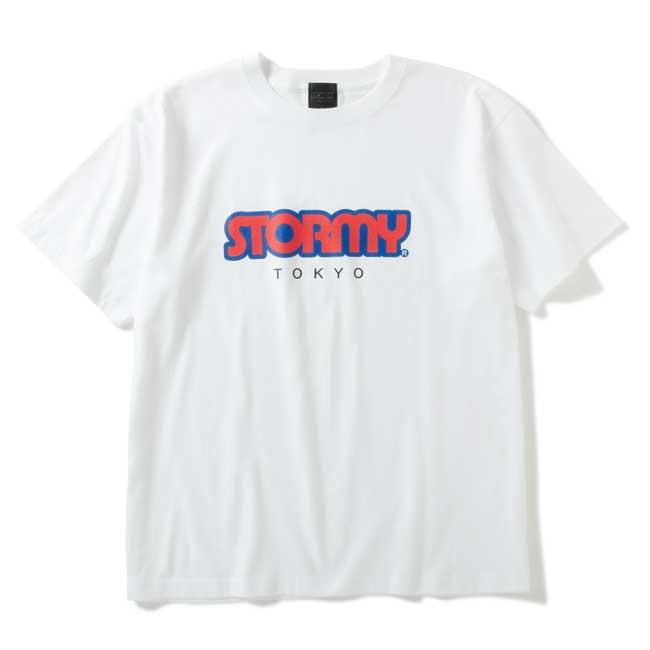 STORMY（ストーミー） STORMY tシャツ LOGO TOKYO S/S T-SHIRTS Navy White 半袖Tシャツ ...