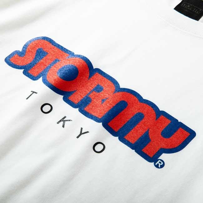 STORMY（ストーミー） STORMY tシャツ LOGO TOKYO S/S T-SHIRTS Navy White 半袖Tシャツ ...