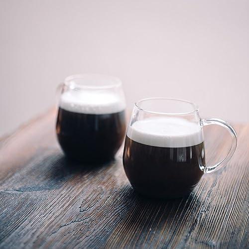 ハリオ RDM-1824 ラウンドマグ 2個セット 【360ml ガラスマグ 耐熱ガラス ホット アイス レンジ対応 食洗機対応 おうちカフェ HARIO 新生活】 : 1u419759 ...