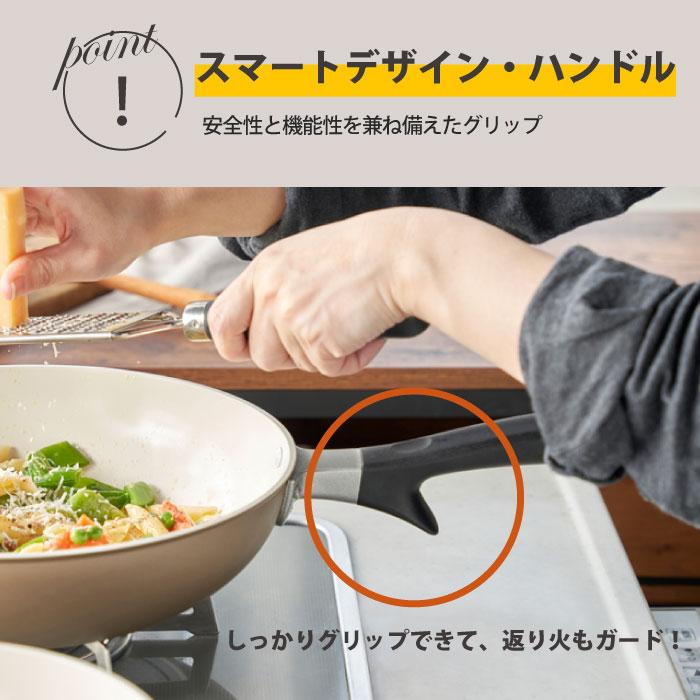 京セラ セラブリッドフライパン CF-26C-WBG フライパン26cm 【IH/ガス対応】 ホワイト セラミック : Shop Trade - 通販 - Yahoo!ショッピング