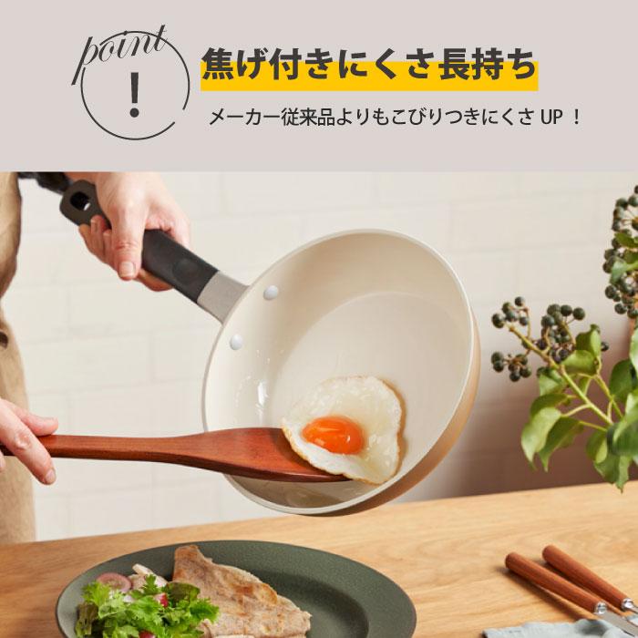 京セラ セラブリッドフライパン CF-20C-WBG フライパン20cm 【IH/ガス対応】 ホワイト セラミック : Shop Trade - 通販 - Yahoo!ショッピング