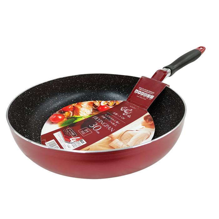 サンケイ NV-8717 ヌーヴォ フライパン30cm IH対応 レッド : Shop Trade - 通販 - Yahoo!ショッピング