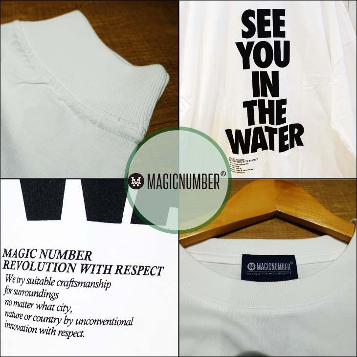 MAGIC NUMBER 22 FW マジックナンバー ロンT SEE YOU IN THE WATER L/S TEE トップス 長袖 ...