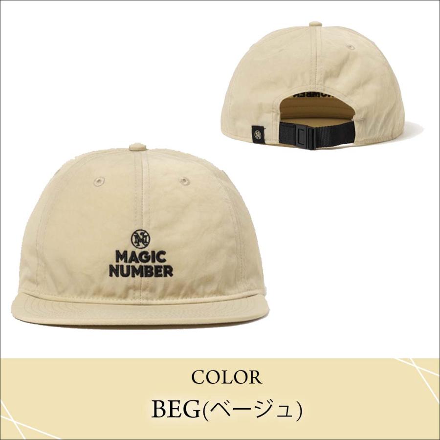 MAGIC NUMBER 23 AW マジックナンバー キャップ STOCK LOGO WASHER NYLON CAP 帽子 ロゴ入り メンズ ユニセックス 23AW-MN043 ...
