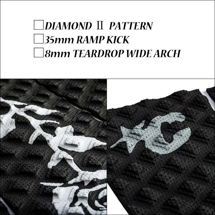 CREATURES OF LEISURE クリエイチャー デッキパッド JACK FREESTONE LITE ECOPURE ジャック・フリーストーン サーフィン デッキパッチ 3ピース ...