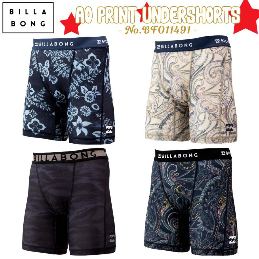 BILLABONG 25 SS ビラボン インナーパンツ アンダーショーツ 柄 BILLABONG 25 SS ビラボン インナーパンツ アンダーショーツ 柄