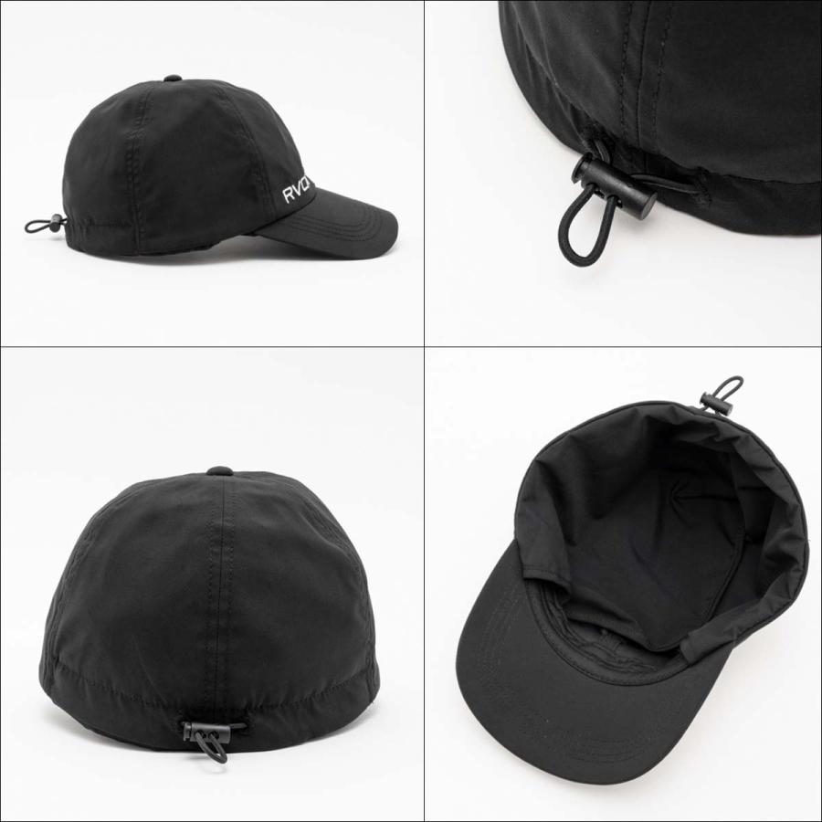 RVCA 23 SS ルーカ キャップ GOBI CAP 帽子 アウトドア サンシェード 日除け サイズ調節 レジャー メンズ 2023年春夏 ...