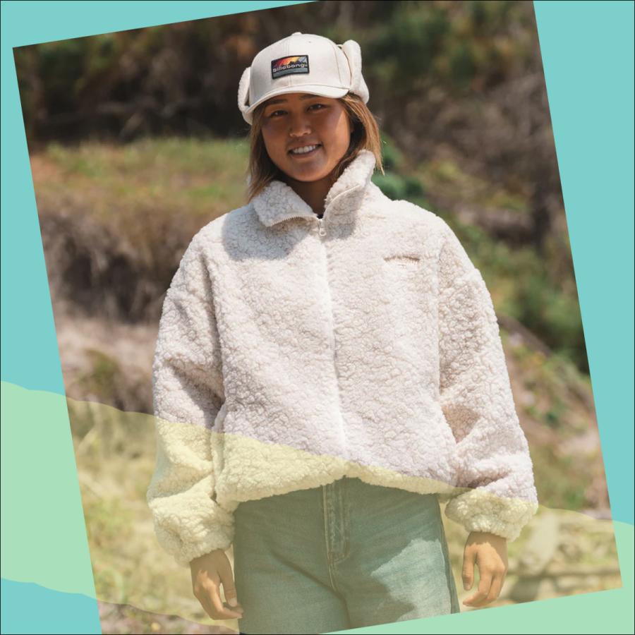 25 FW BILLABONG ビラボン ジャケット ファー ボア 上着 かわいい おしゃれ レディース 2025年秋冬 BF014760 BF014-760 日本正規品 BILLABONG（ビラボン） 25 FW BILLABONG ジャケット ファー ボア 上着