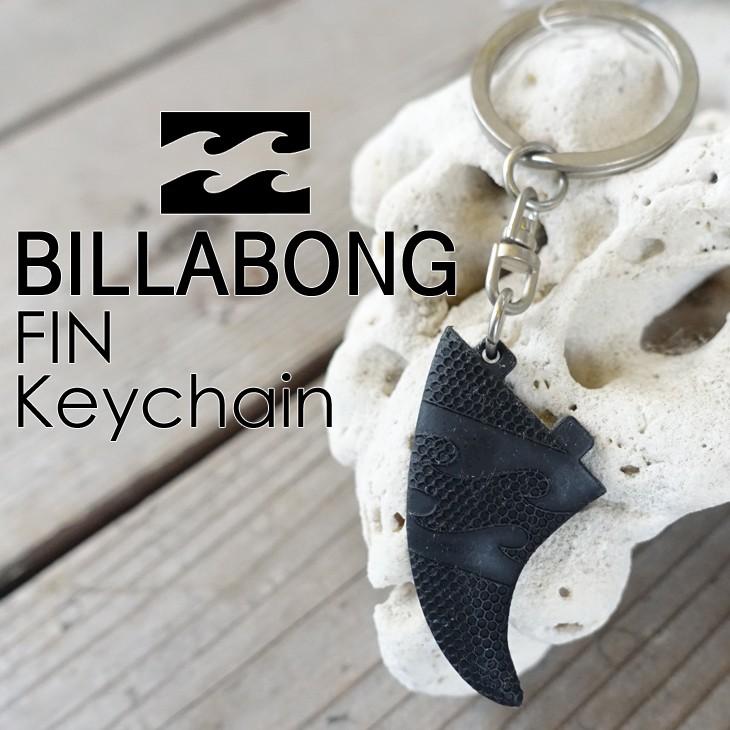 BILLABONG ビラボン Key Rings AB011-975 BLK キーリング キーチェーン フィン型キーホルダー KEY ...