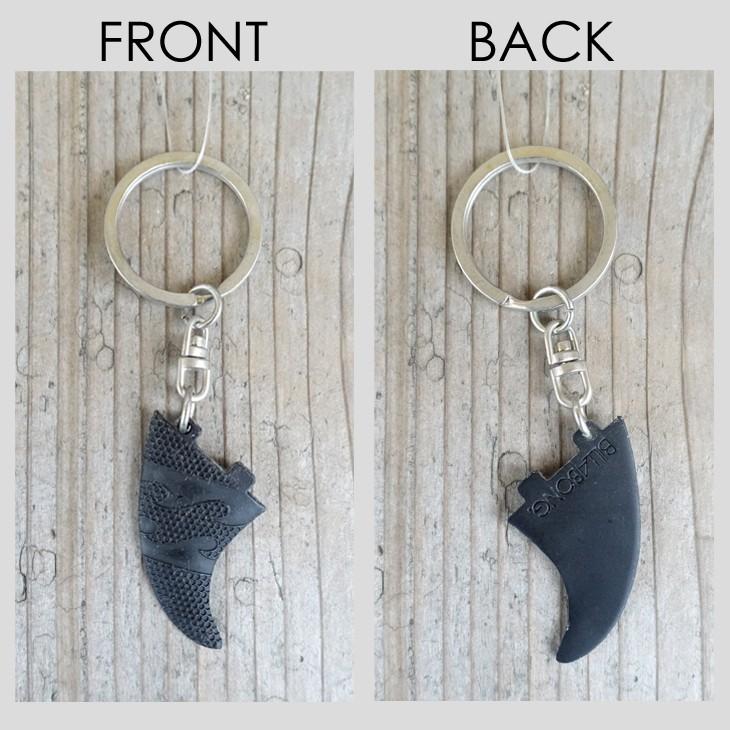 BILLABONG ビラボン Key Rings AB011-975 BLK キーリング キーチェーン フィン型キーホルダー KEY ...