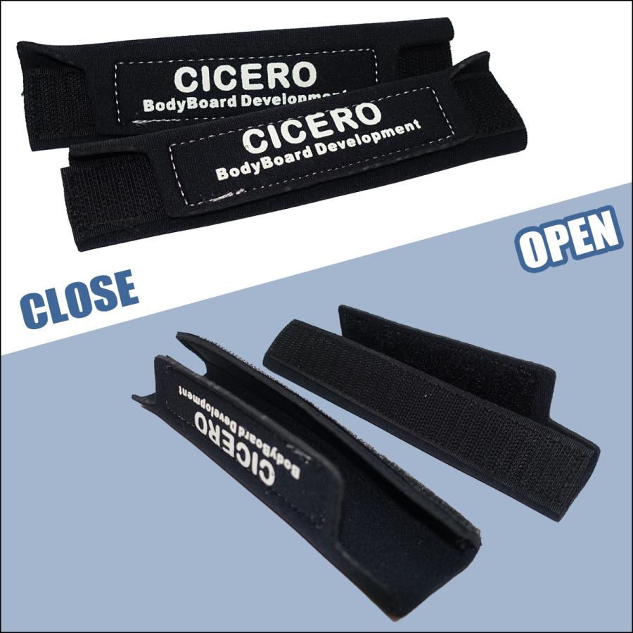 23 CICERO シセロ ボディボード用 フィンパッド FIN PAD 2個1セット 擦れ対策 スイムフィンサイズ調節 サーフィン グッズ ...