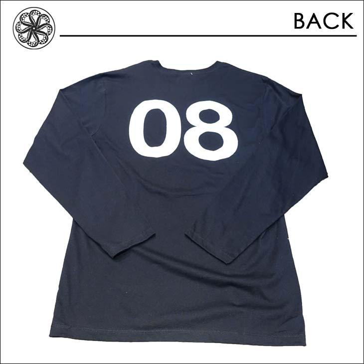 OCTOPUS IS REAL オクトパスイズリアル 長袖Tシャツ ロンT 08 EIGHT L/S TEE メンズ 日本正規品 ...