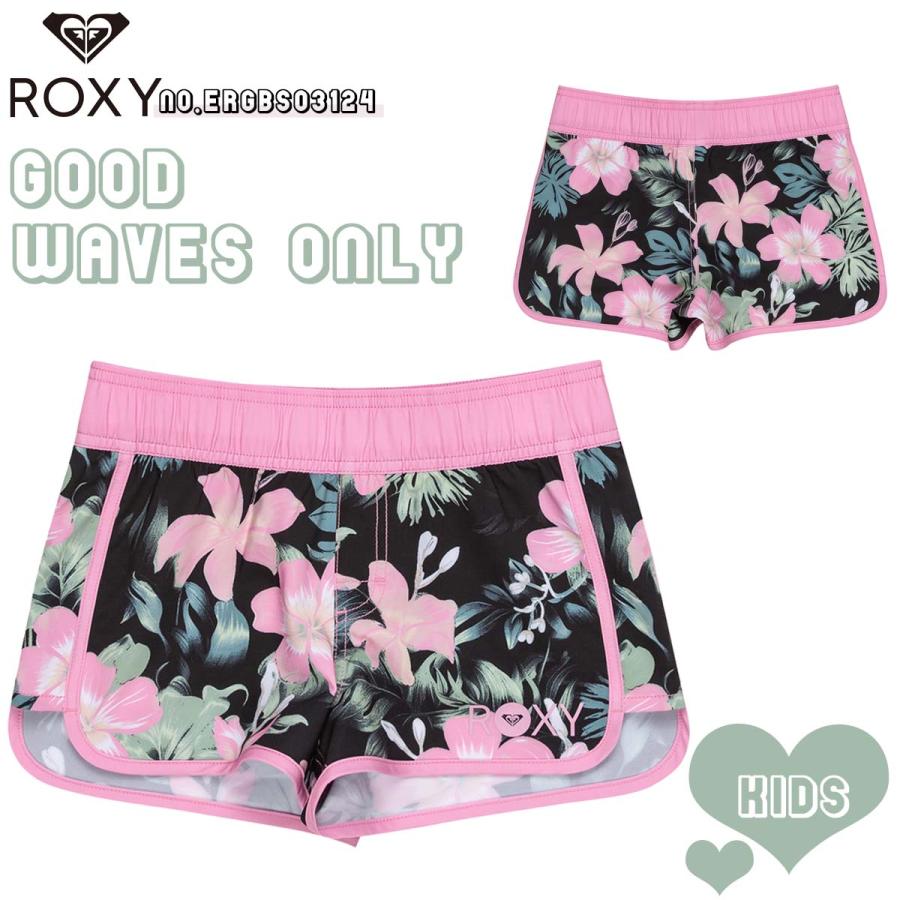 ROXY 25 SS ロキシー ショーツ GOOD WAVES ONLY スイムウェア 子供用 水着 キッズ ガール ERGBS03124 ...