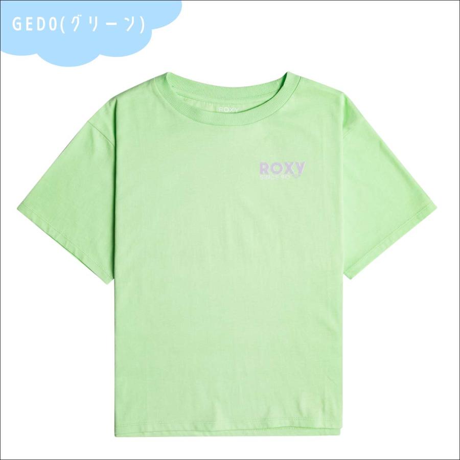 ROXY 23 ロキシー キッズ Tシャツ GONE TO CALIFORNIA 半袖 トップス 女の子 夏服 TEE ティーシャツ ジュニア ...