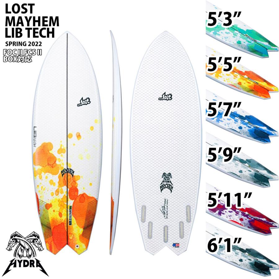 22 リブテック ロスト メイヘム LIB TECH LOST MAYHEM HYDRA ハイドラ サーフボード 2022年 日本正規品 : オーシャン スポーツ - 通販 - Yahoo ...