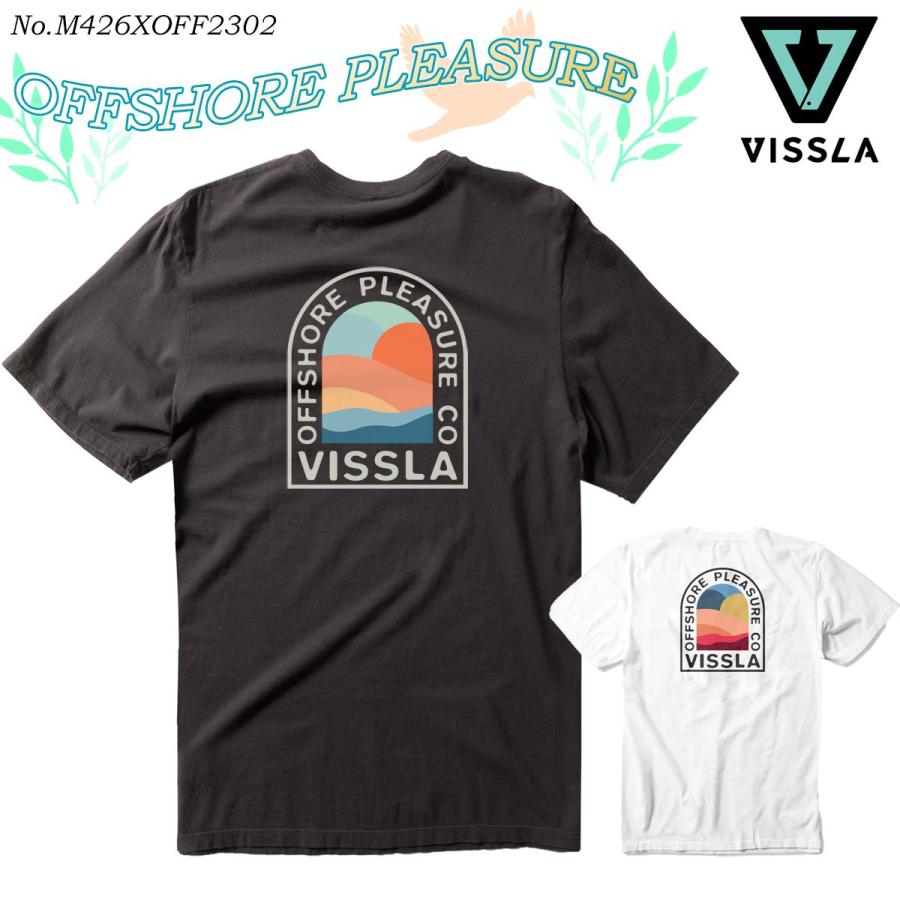 23 VISSLA ヴィスラ Tシャツ OFFSHORE PLEASURE 半袖 トップス ポケット メンズ 2023年春夏 M426XOFF2302 日本正規品 : オーシャン スポーツ ...