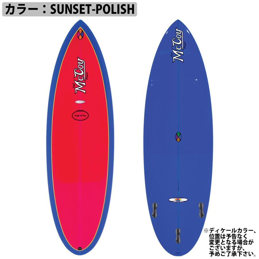 2025年3月中旬〜4月上旬出荷 予約商品 25 McCoy Surfboards マッコイ サーフボード ALL ROUND NUGGET ...