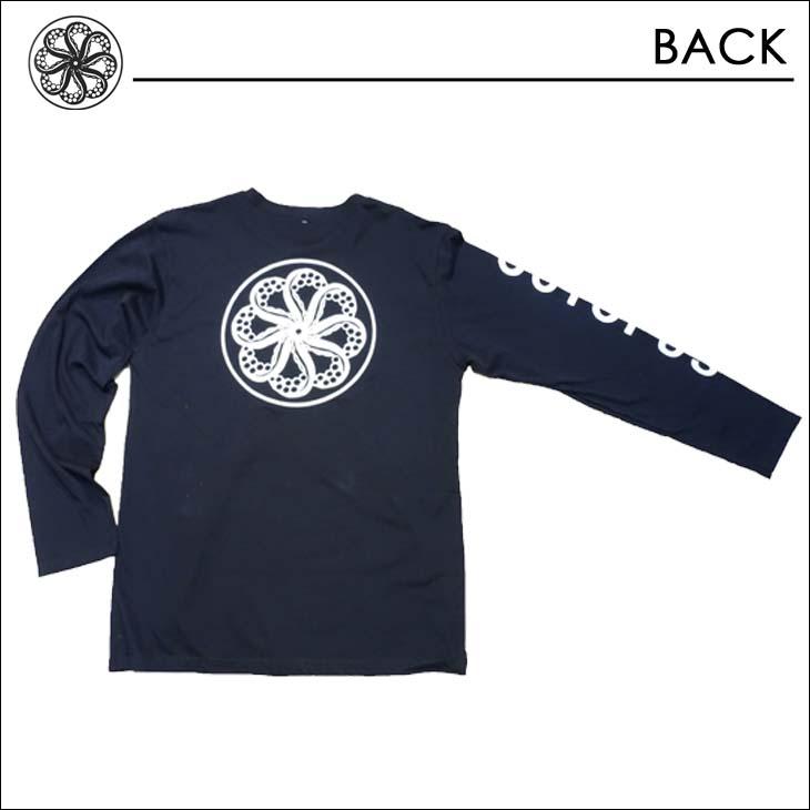 OCTOPUS IS REAL オクトパスイズリアル ロンT 長袖Tシャツ MEGA NORMAL LOGO L/S TEE メガ ノーマル ...