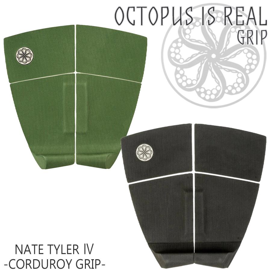 OCTOPUS IS REAL オクトパスイズリアル デッキパッド デッキパッチ 4ピース NATE TYLER IV 4 CORDUROY ...