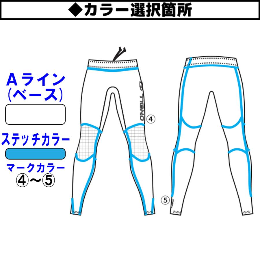 O'NEILL 23 O’NEILL オニール パンツ ウェットスーツ カスタム オーダー 春夏 メンズ HEAT ZIP 2023年 ...