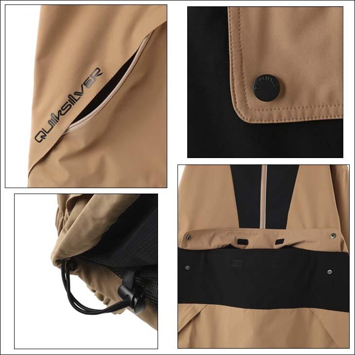 21 QUICKSILVER クイックシルバー ジャケット TRANSEASONAL ANORAK アウター スノー ウィンドブレーカー ...