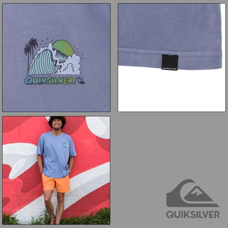 Quiksilver 20 QUIKSILVER クイックシルバー Tシャツ STRIC ROOTS ST 半袖 クルーネック メンズ ...