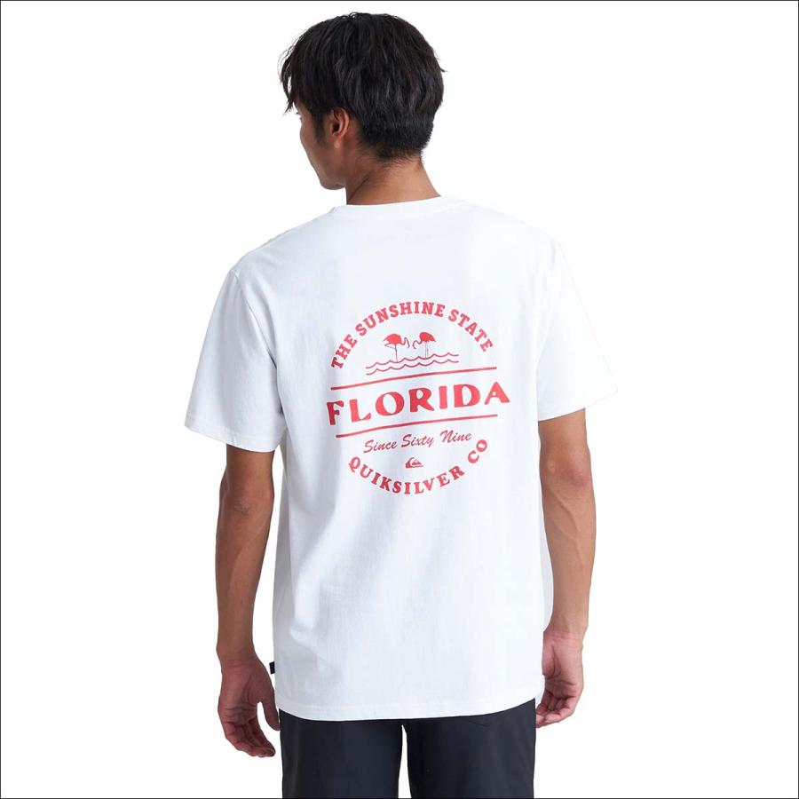 Quiksilver（クイックシルバー） 24 QUIKSILVER Tシャツ STATE ANIMAL ST 半袖 トップス コットン ...
