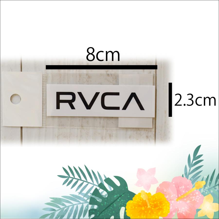 RVCA ルーカ シール ステッカー BIG W80 STICKER ロゴステッカー ロゴ サーフィン サーフボード 品番 R24S003 ...