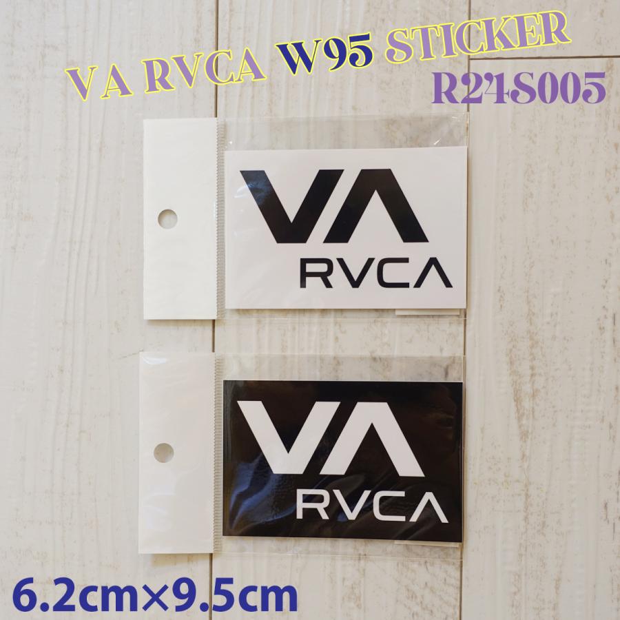 RVCA（ルーカ） シール ステッカー VA RVCA W95 STICKER ロゴステッカー ロゴ サーフィン サーフボード 品番 ...