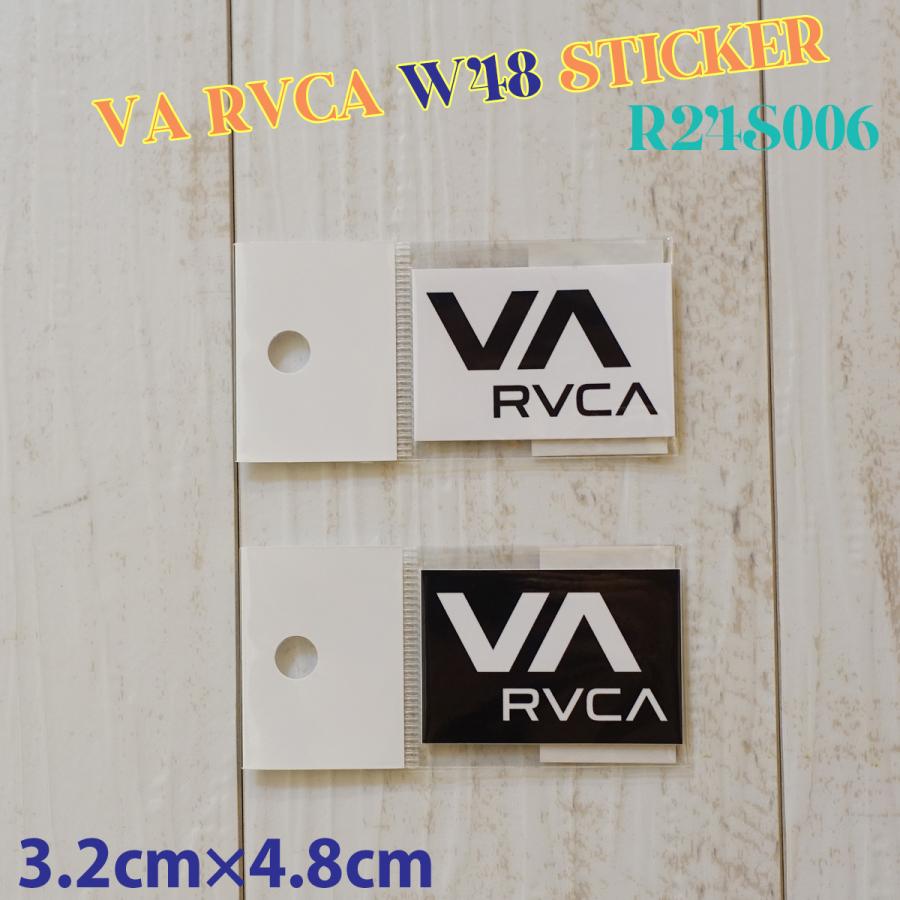 RVCA ルーカ シール ステッカー VA W48 STICKER ロゴステッカー ロゴ サーフィン サーフボード 品番 R24S006 日本正規品 : オーシャン スポーツ - 通販 ...