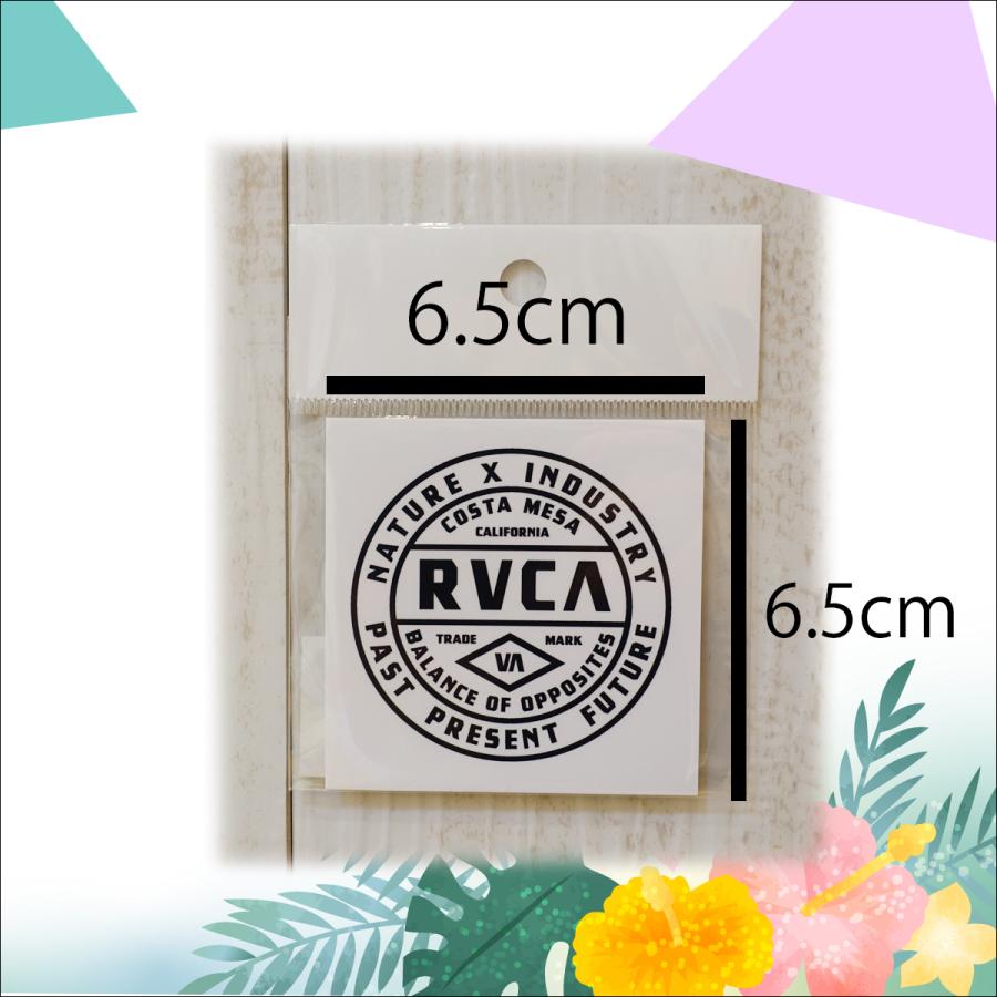 RVCA ルーカ シール ステッカー STANDARD ISSUE STICKER ロゴステッカー ロゴ サーフィン サーフボード 品番 R24S008 日本正規品 : オーシャン スポーツ ...