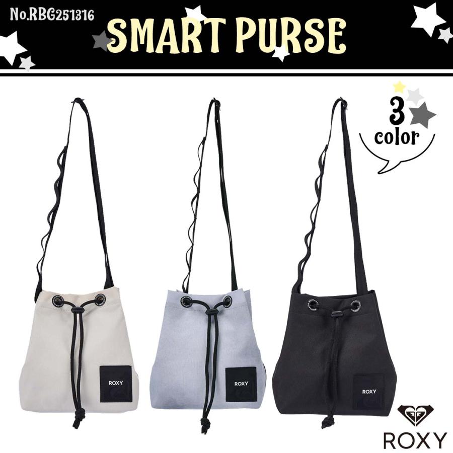 ROXY 25 SS ロキシー ショルダーバッグ SMART PURSE 巾着型 ポケット レディース RBG251316 日本正規品 ...