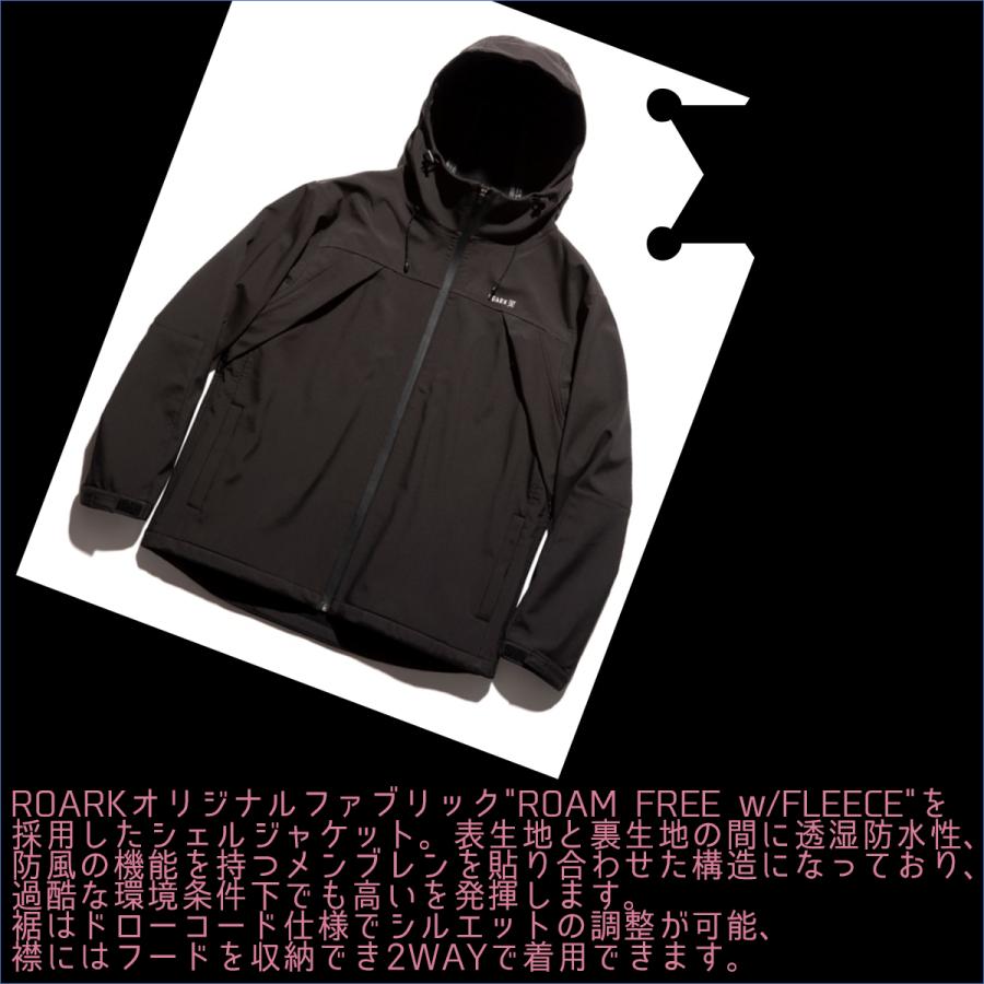 24 ROARK ロアーク ジャケット RECON SOFT SHELL 上着 コート ロゴ メンズ HOLIDAY ホリデー 2024年秋冬 ...