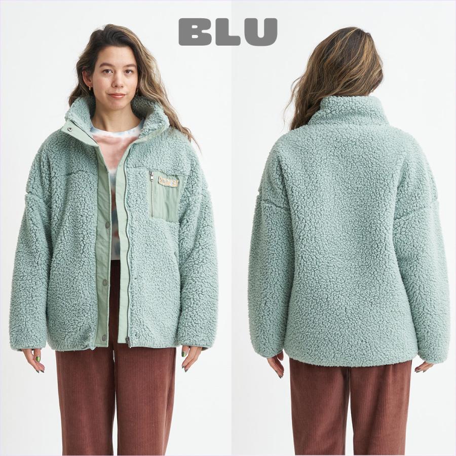 ROXY 23 FW ロキシー ボアジャケット UPON US ZIP 上着 ジャケット もこもこ 暖かい サーフィン レディース 2023年 ...