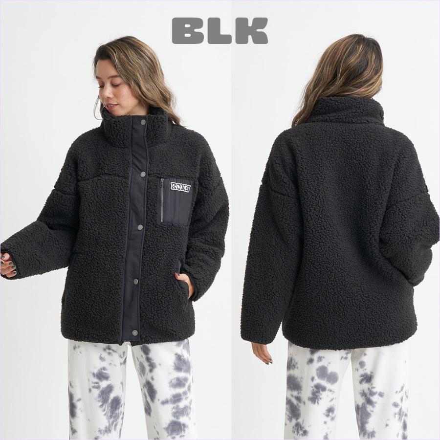 ROXY 23 FW ロキシー ボアジャケット UPON US ZIP 上着 ジャケット もこもこ 暖かい サーフィン レディース 2023年 ...