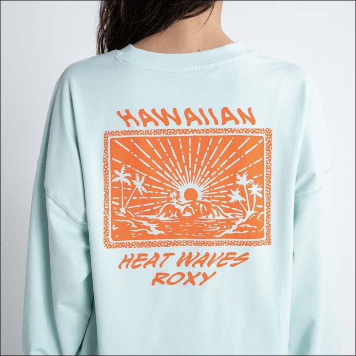 ROXY（ロキシー） 23 ROXY ロンT HAWAIIAN HEAT L/S TEE 長袖 トップス Tシャツ 切りっぱなし レディース ...