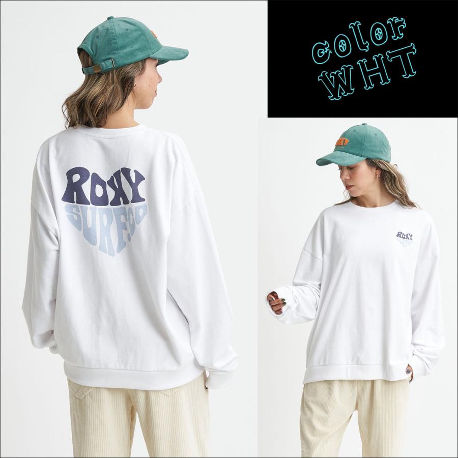ROXY 23 FW ロキシー トレーナー SURF CLUB 長袖 ロゴ サーフィン レディース 2023年秋冬 品番 RLT234028 ...