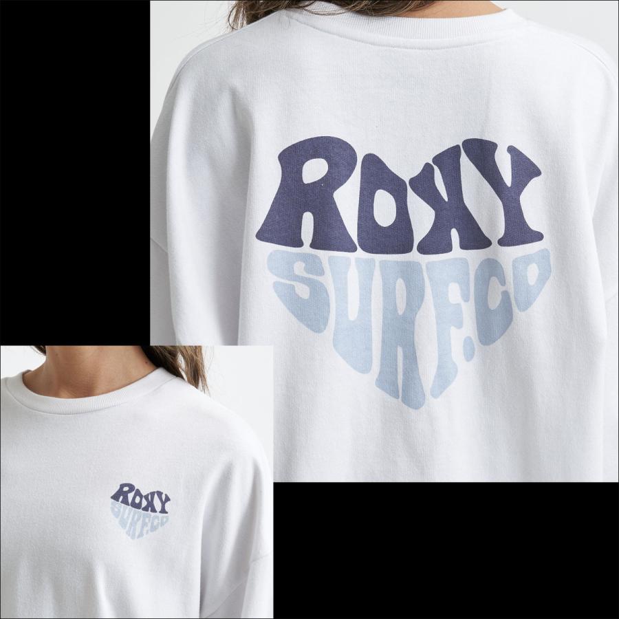 ROXY 23 FW ロキシー トレーナー SURF CLUB 長袖 ロゴ サーフィン レディース 2023年秋冬 品番 RLT234028 ...