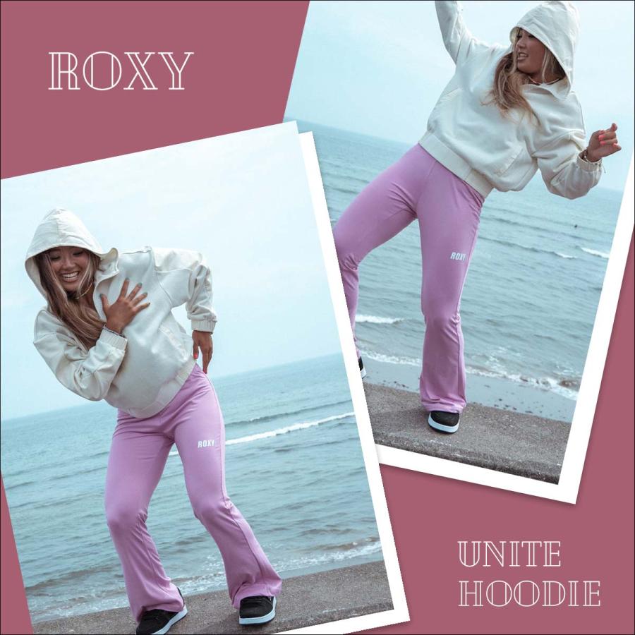 ROXY UVカットパーカー レディース ロキシー ハーフジップ 23 FW SRORTS＆FITNESS スポーツアンドフィットネス 裏毛素材 UNITE HOODIE RPO234509 ...