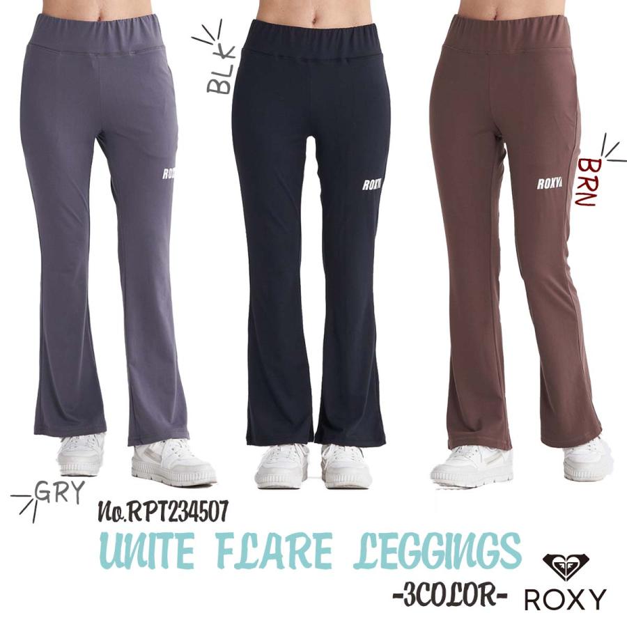 ROXY 23 FW SRORTS＆FITNESS ロキシー スポーツアンドフィットネス パンツ UNITE FLARE LEGGINGS ...