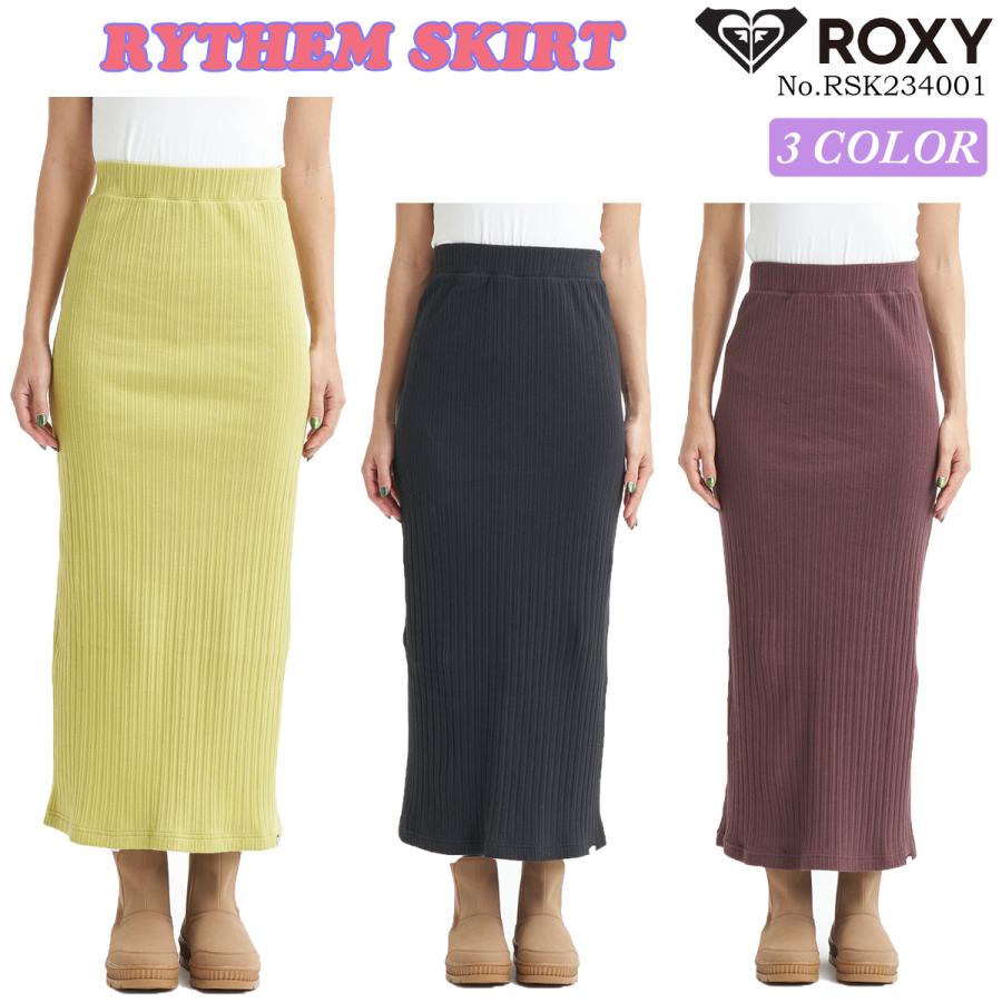 ROXY 23 FW ロキシー ロングスカート RYTHEM SKIRT ボトムス サーフィン レディース 2023年秋冬 品番 ...