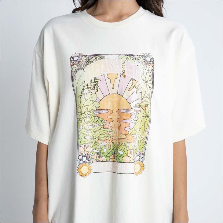 ROXY（ロキシー） 23 ROXY Tシャツ SLOW DOWN 半袖 トップス サーフィン レディース 2023年春夏 品番 ...