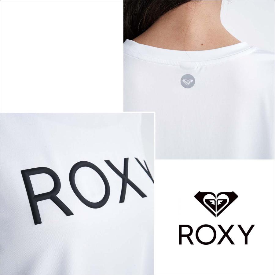 ROXY 23 ロキシー フィットネス Tシャツ ONESELF 半袖 トップス 運動 速乾 UVカット ランニング ジム TEE レディース ...