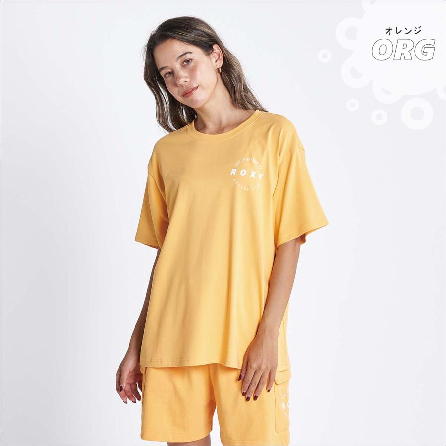 ROXY 23 SS ロキシー フィットネス Tシャツ MY EMOTION TEE 半袖 トップス UVカット 速乾 冷感 ロゴ ジム 運動 ...